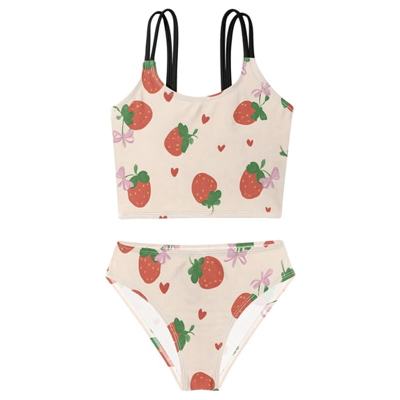 BZSMCE Swimsuit 2-Piece Tank Swimming Wear Quick Dry Bathing Suit ...