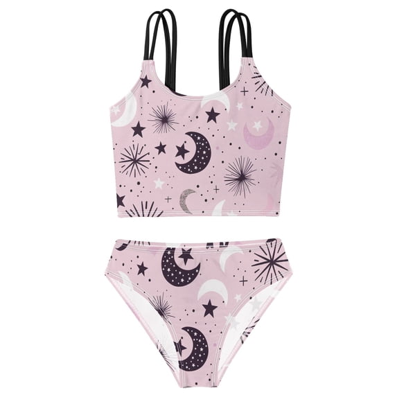 BZSMCE Swimsuit 2-Piece Tank Swimming Wear Quick Dry Bathing Suit ...