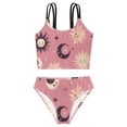 BZSMCE Swimsuit 2-Piece Tank Swimming Wear Quick Dry Bathing Suit-Cute ...