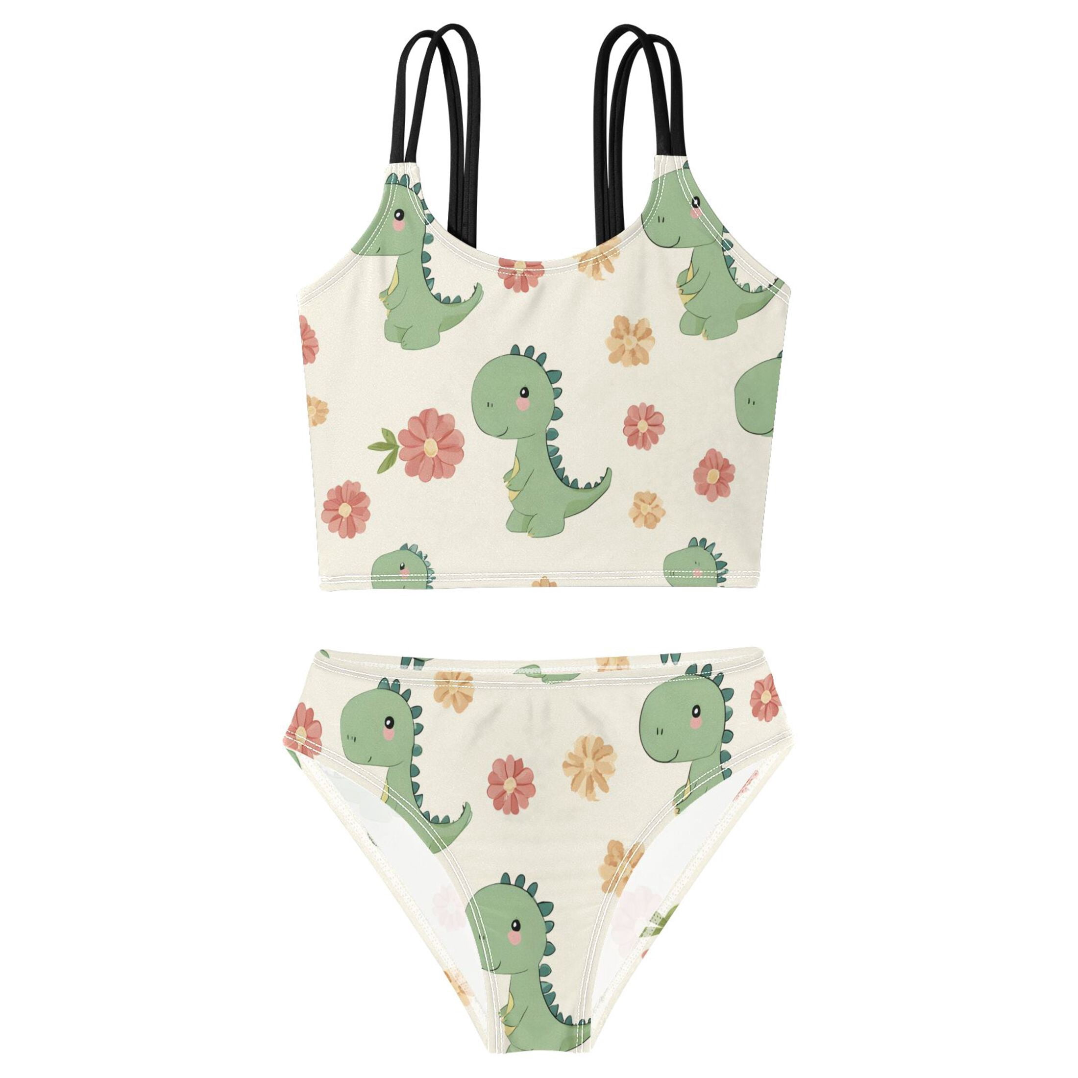 BZSMCE Swimsuit 2-Piece Tank Swimming Wear Quick Dry Bathing Suit ...