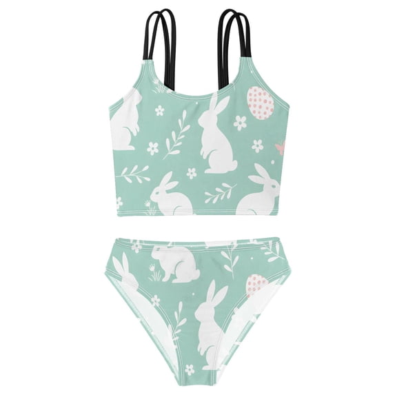 BZSMCE Swimsuit 2-Piece Tank Swimming Wear Quick Dry Bathing Suit ...
