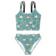 BZSMCE Swimsuit 2-Piece Tank Swimming Wear Quick Dry Bathing Suit ...