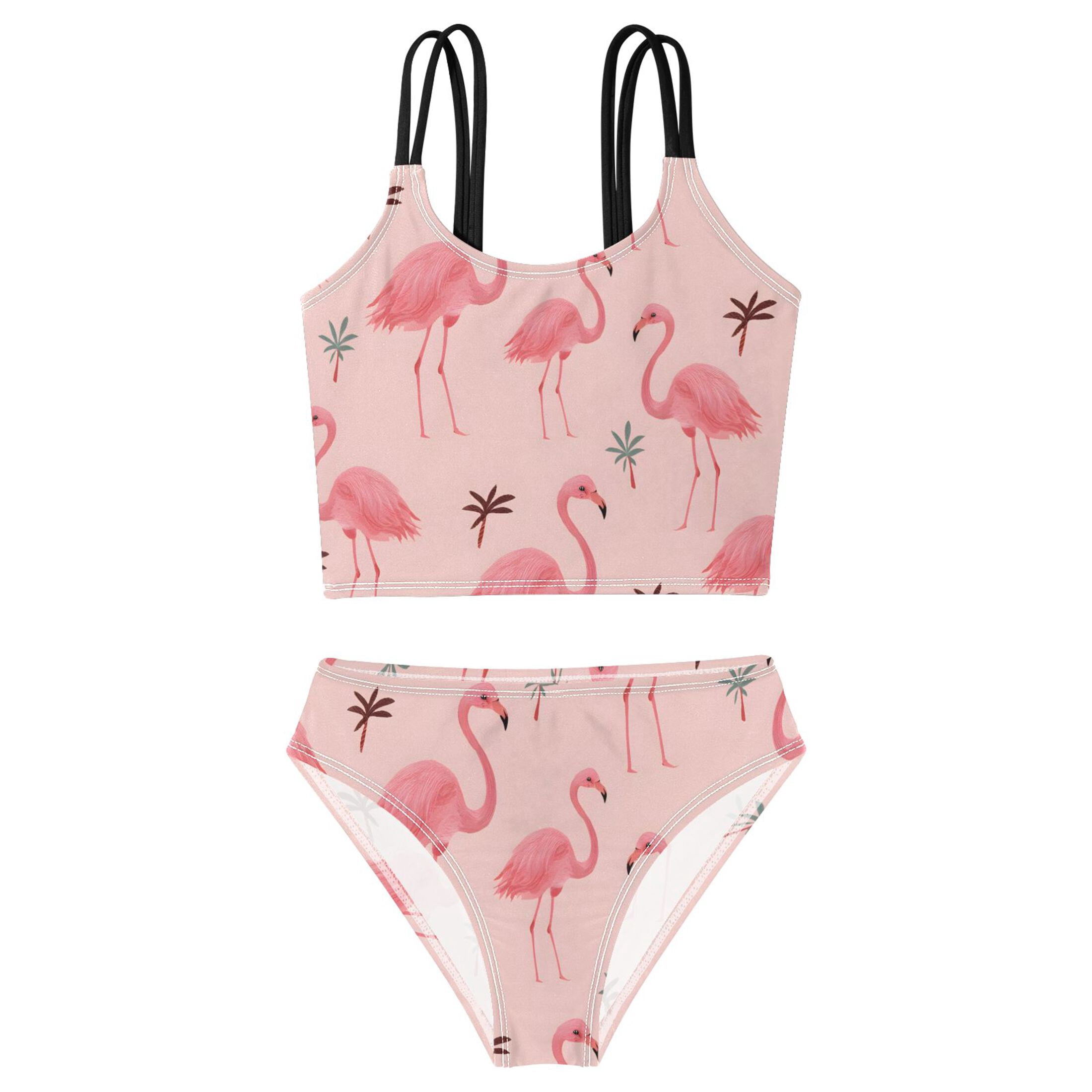 BZSMCE Swimsuit 2-Piece Tank Swimming Wear Quick Dry Bathing Suit ...