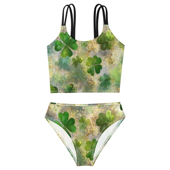 BZSMCE Swimsuit 2-Piece Tank Swimming Wear Quick Dry Bathing Suit-Four ...