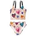 BZSMCE Swimsuit 2-Piece Tank Swimming Wear Quick Dry Bathing Suit-Hand ...