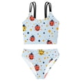 BZSMCE Swimsuit 2-Piece Tank Swimming Wear Quick Dry Bathing Suit ...
