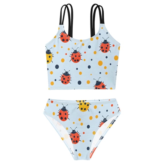 BZSMCE Swimsuit 2-Piece Tank Swimming Wear Quick Dry Bathing Suit ...