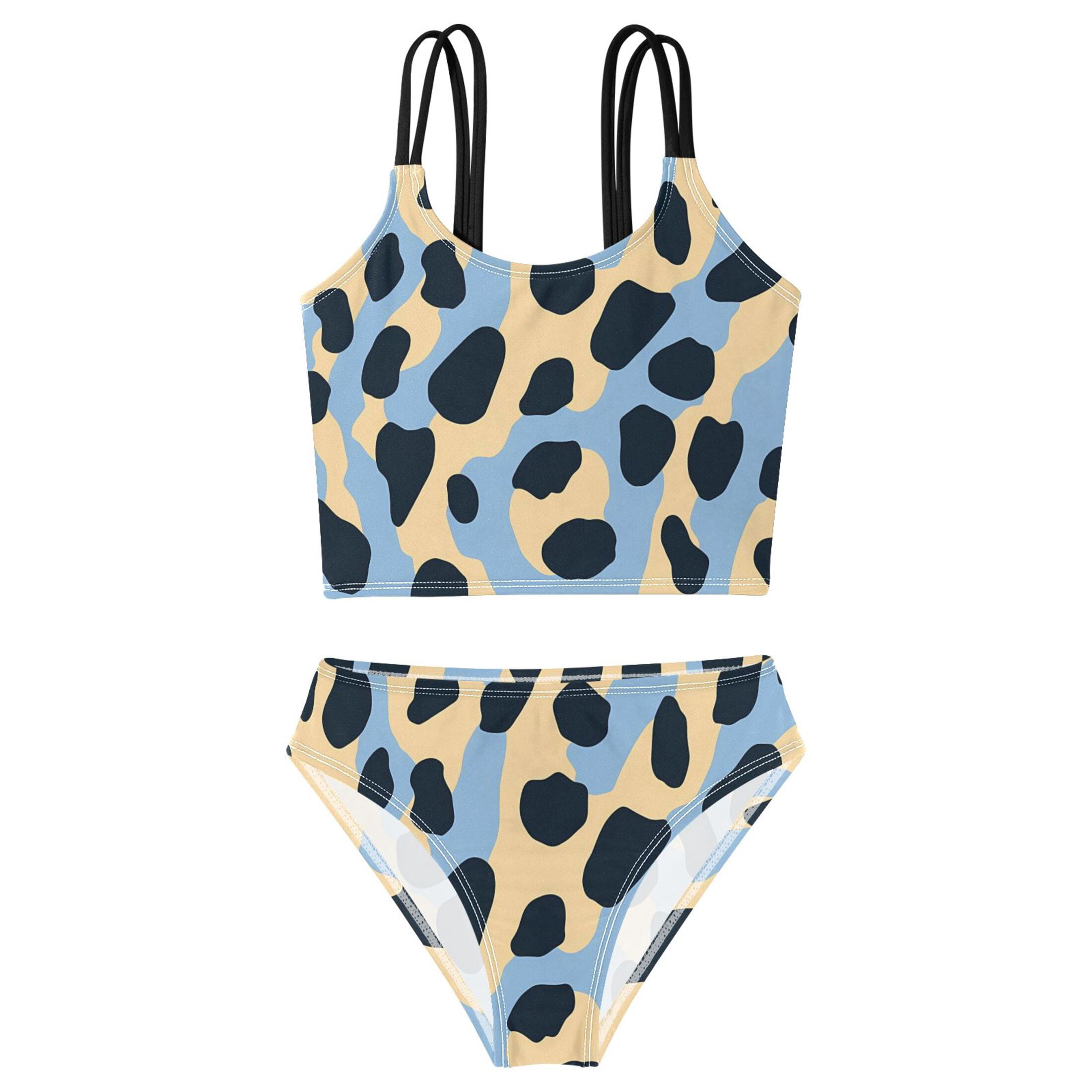 BZSMCE Swimsuit 2-Piece Tank Swimming Wear Quick Dry Bathing Suit ...