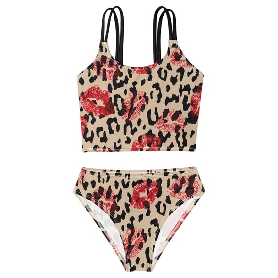 BZSMCE Swimsuit 2-Piece Tank Swimming Wear Quick Dry Bathing Suit ...