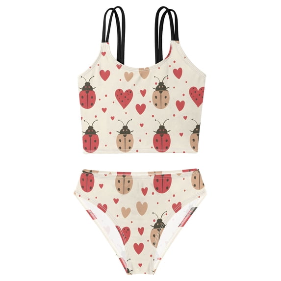 BZSMCE Swimsuit 2-Piece Tank Swimming Wear Quick Dry Bathing Suit-Off ...