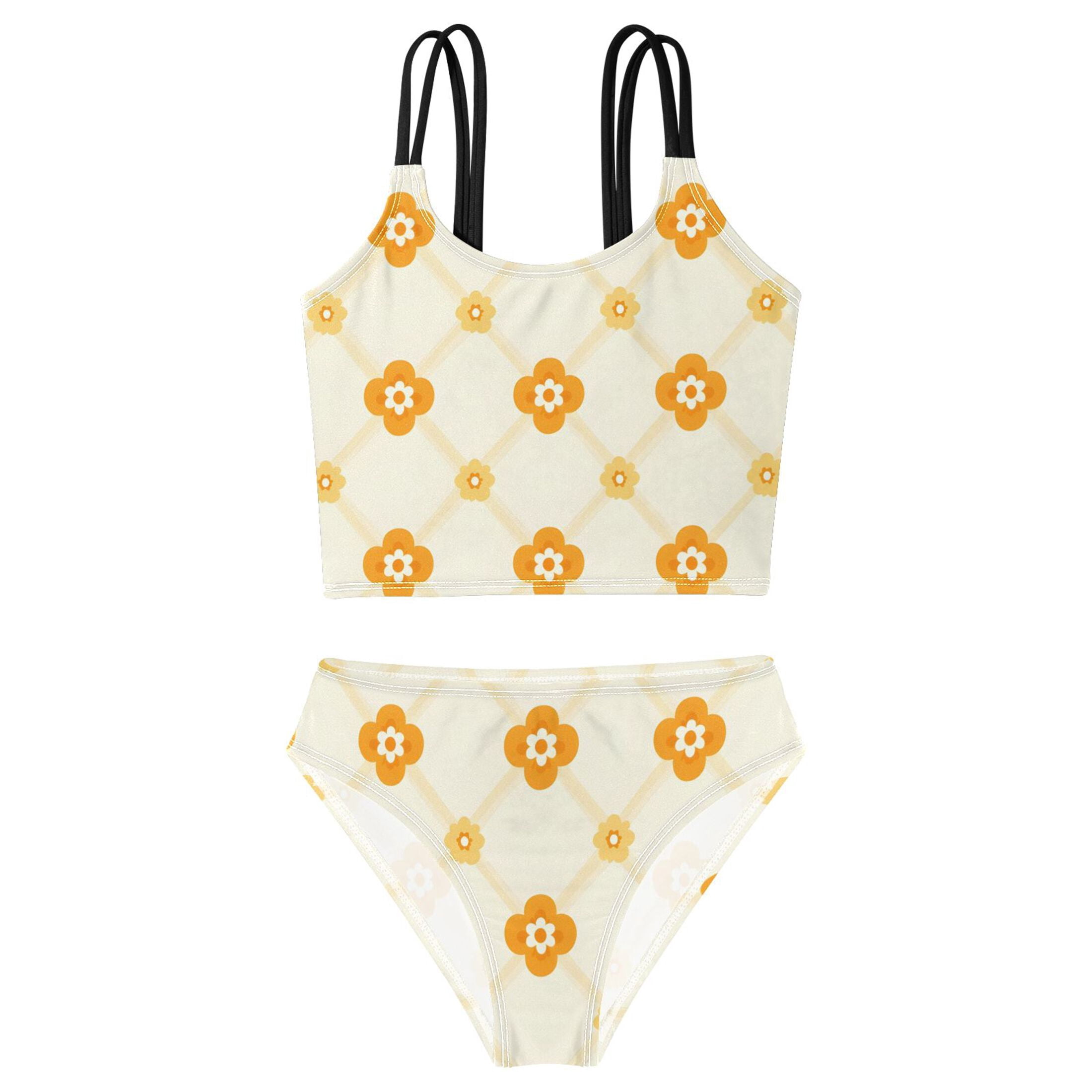 BZSMCE Swimsuit 2-Piece Tank Swimming Wear Quick Dry Bathing Suit ...