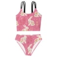 BZSMCE Swimsuit 2-Piece Tank Swimming Wear Quick Dry Bathing Suit ...