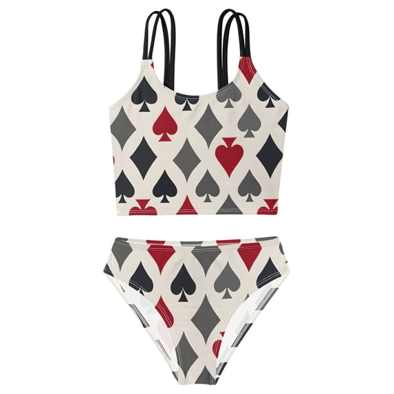 BZSMCE Swimsuit 2-Piece Tank Swimming Wear Quick Dry Bathing Suit ...