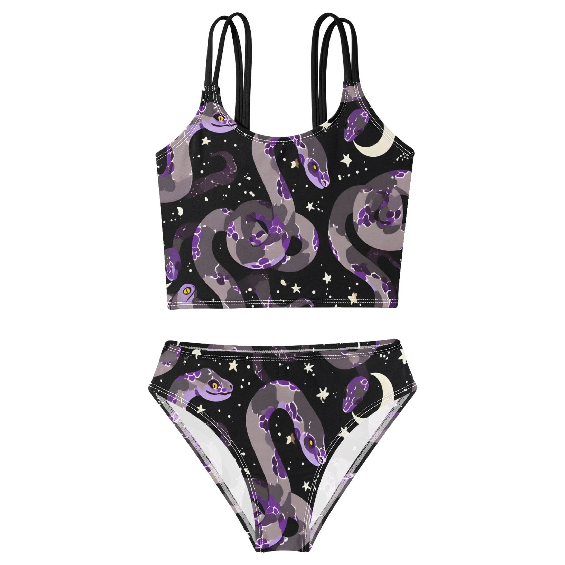 BZSMCE Swimsuit 2-Piece Tank Swimming Wear Quick Dry Bathing Suit ...