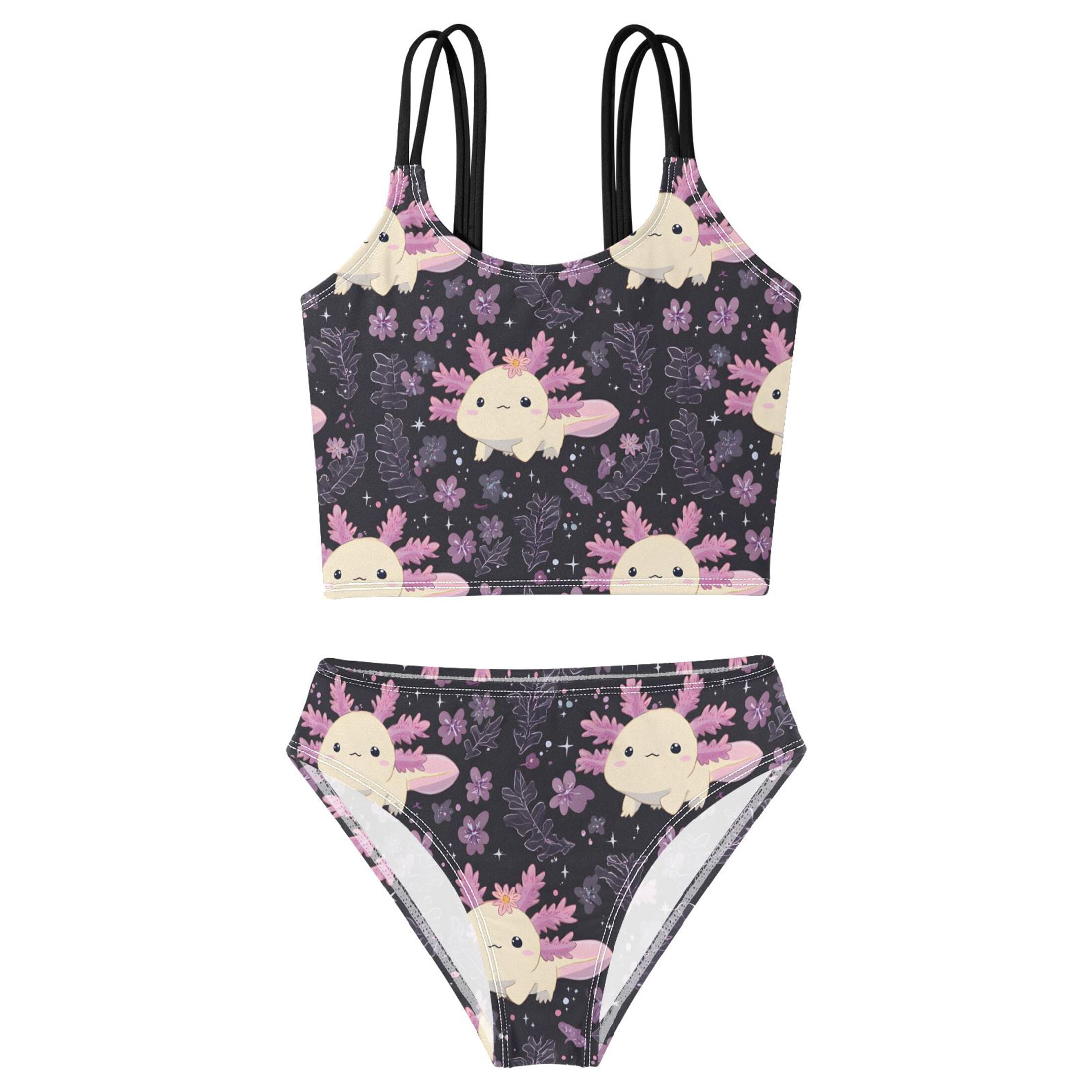 BZSMCE Swimsuit 2-Piece Tank Swimming Wear Quick Dry Bathing Suit ...