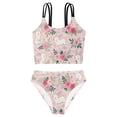 BZSMCE Swimsuit 2-Piece Tank Swimming Wear Quick Dry Bathing Suit ...