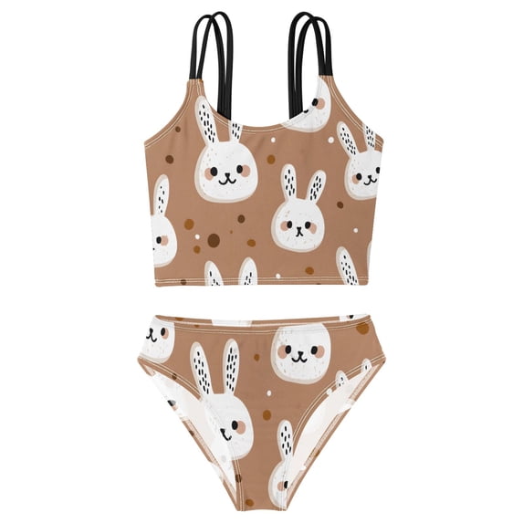 BZSMCE Swimsuit 2-Piece Tank Swimming Wear Quick Dry Bathing Suit ...