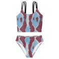 BZSMCE Swimsuit 2-Piece Tank Swimming Wear Quick Dry Bathing Suit-Red ...