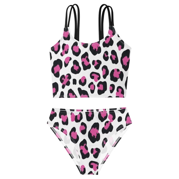 BZSMCE Swimsuit 2-Piece Tank Swimming Wear Quick Dry Bathing Suit-Rose ...