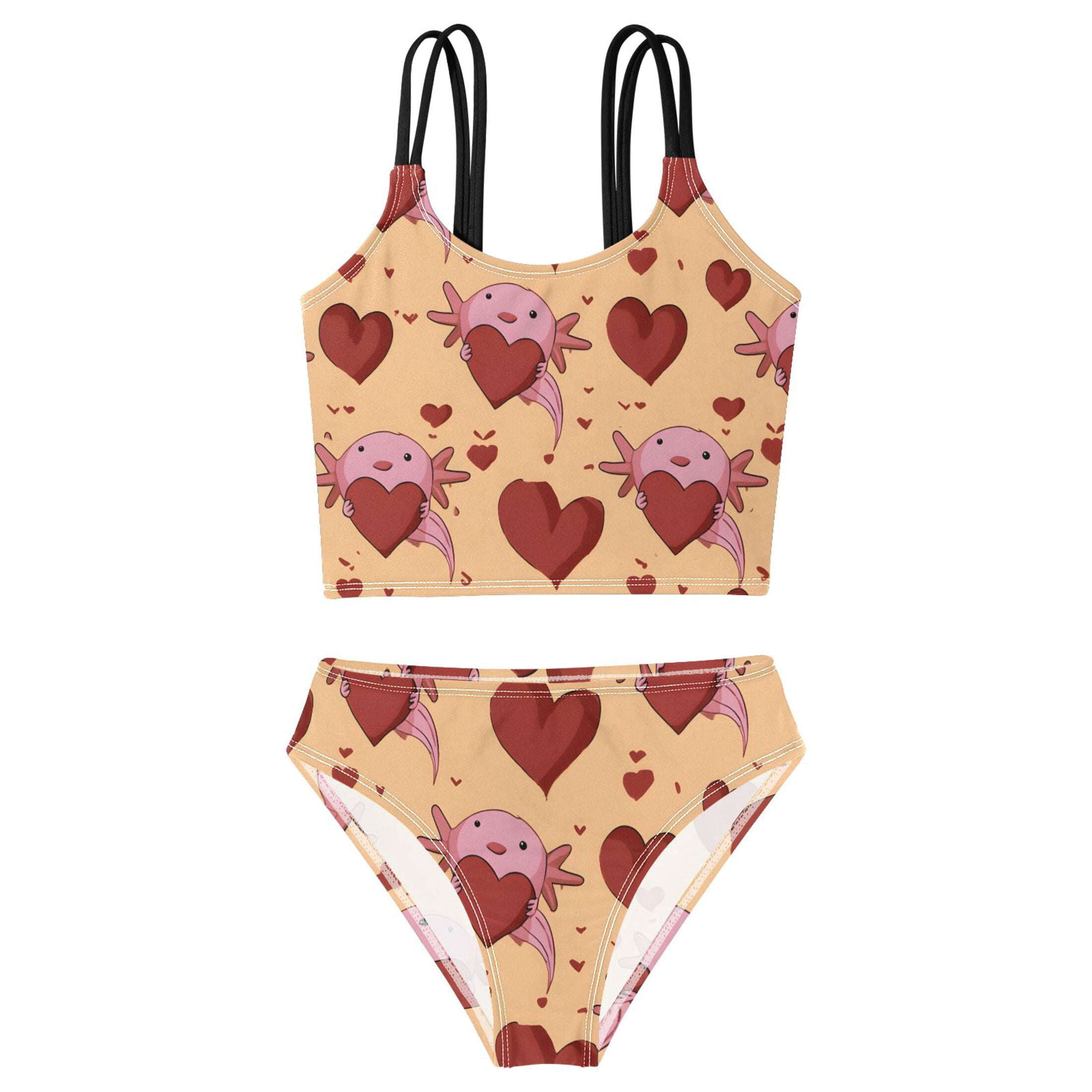 BZSMCE Swimsuit 2-Piece Tank Swimming Wear Quick Dry Bathing Suit ...