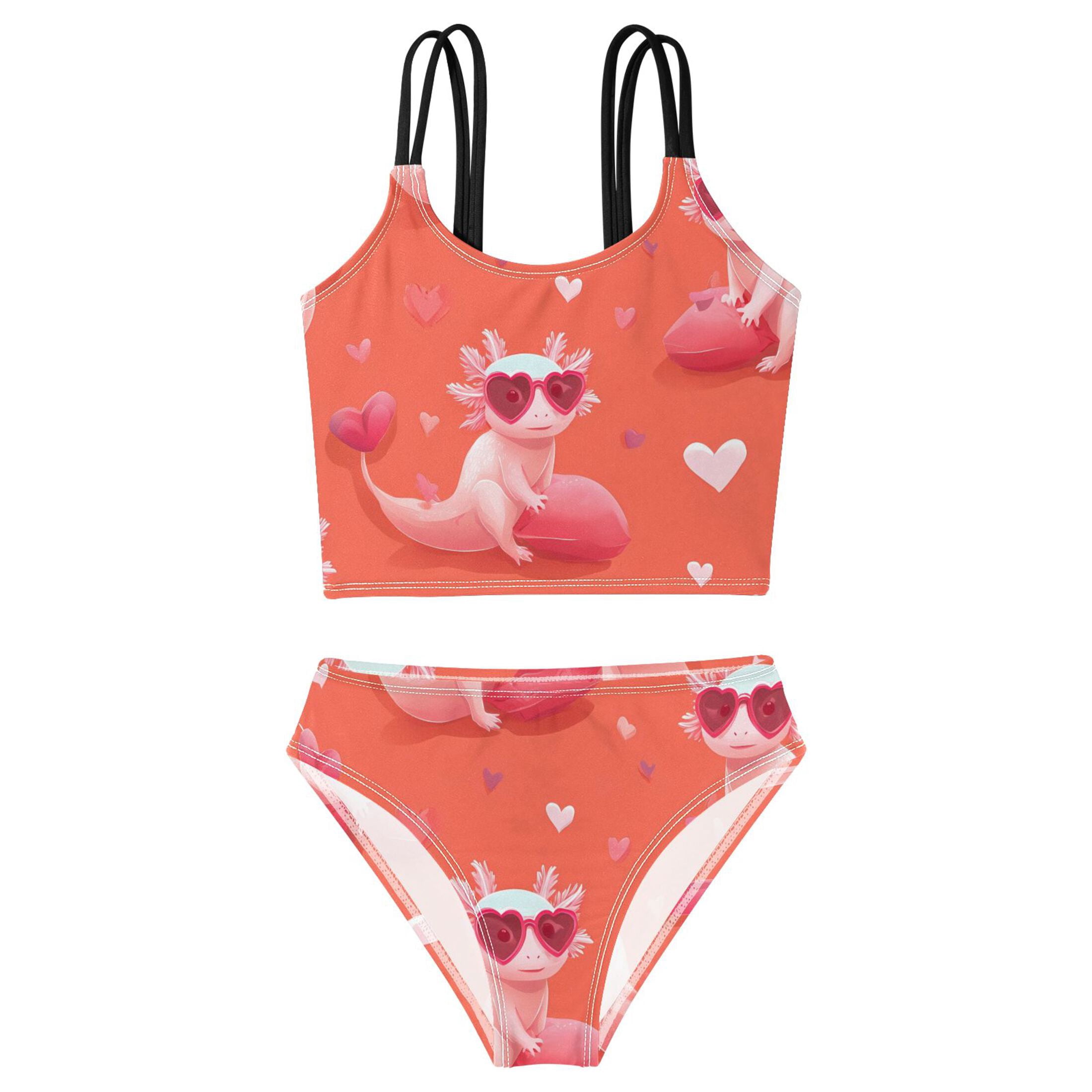 BZSMCE Swimsuit 2-Piece Tank Swimming Wear Quick Dry Bathing Suit ...