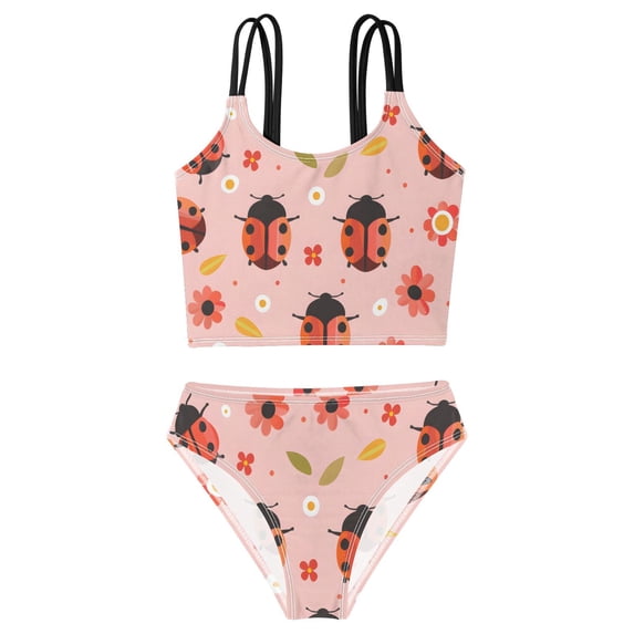BZSMCE Swimsuit 2-Piece Tank Swimming Wear Quick Dry Bathing Suit-Seven ...