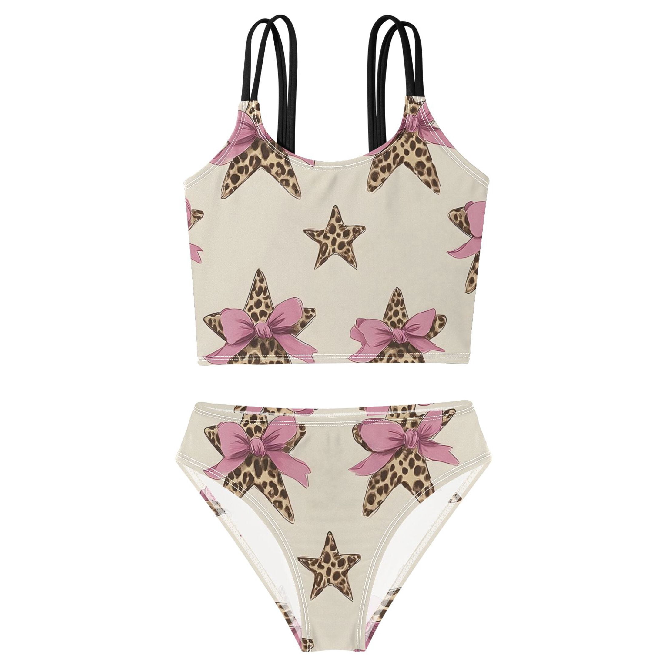 BZSMCE Swimsuit 2-Piece Tank Swimming Wear Quick Dry Bathing Suit ...