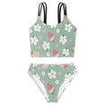 BZSMCE Swimsuit 2-Piece Tank Swimming Wear Quick Dry Bathing Suit ...
