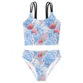 BZSMCE Swimsuit 2-Piece Tank Swimming Wear Quick Dry Bathing Suit ...