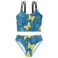 BZSMCE Swimsuit 2-Piece Tank Swimming Wear Quick Dry Bathing Suit ...