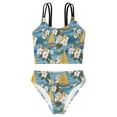 BZSMCE Swimsuit 2-Piece Tank Swimming Wear Quick Dry Bathing Suit ...