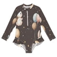 BZSMCE Swimwear Rabbit Balloon For Long Sleeve One-Piece Swimsuit UPF ...