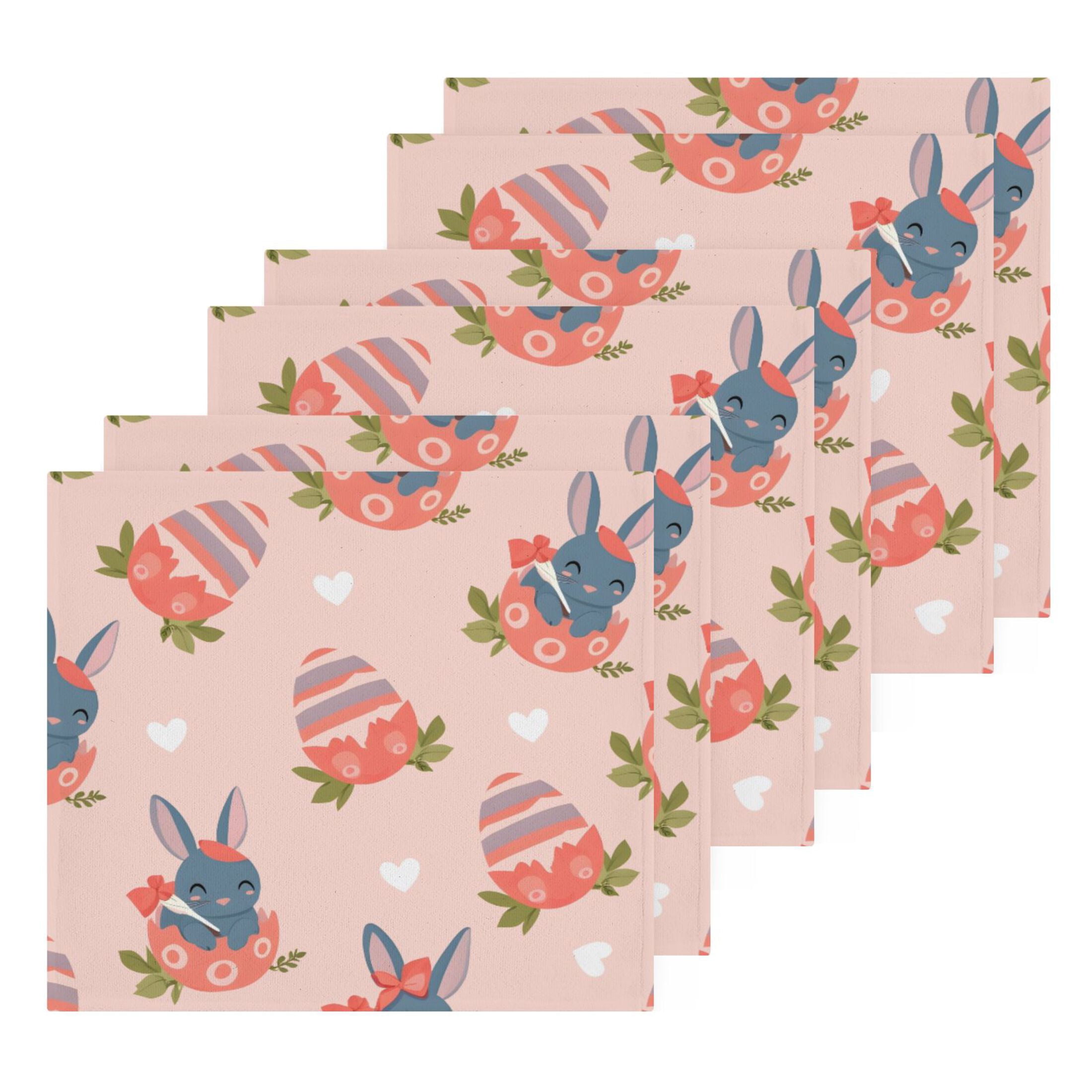 BZSMCE Towel Cotton Face Towel Soft Hand Towels Fashion Blue Bunny ...