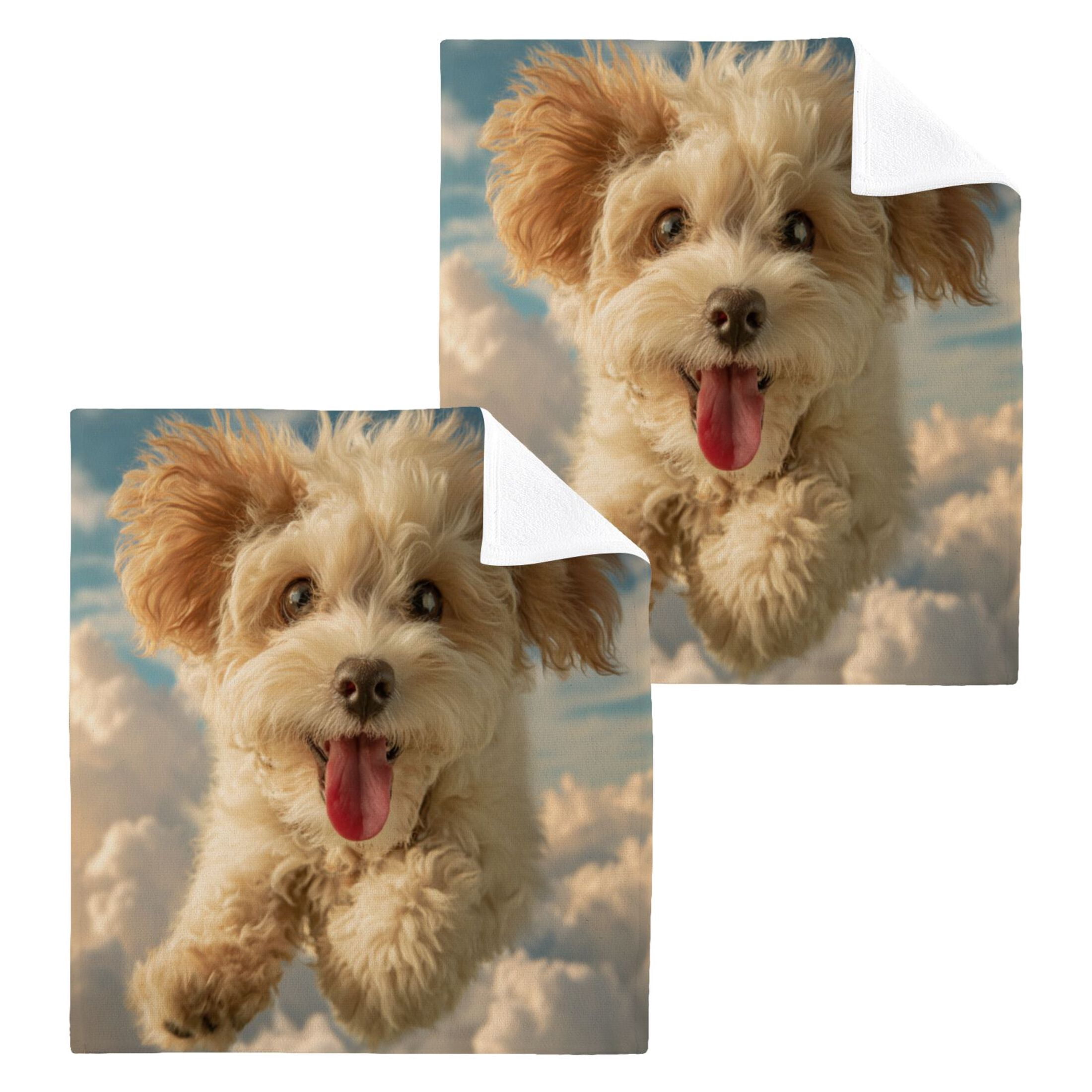 BZSMCE Towel Cotton Face Towel Soft Hand Towels Fashion Fluffy Cloud ...