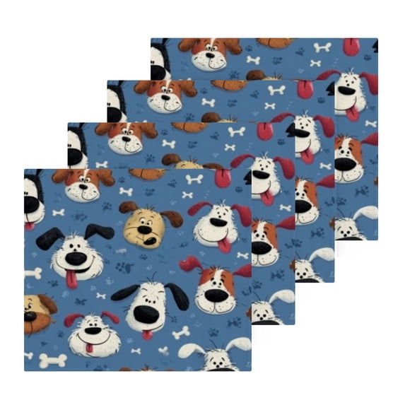 BZSMCE Towel Cotton Face Towel Soft Hand Towels Fashion Mixed Mutt Bone ...