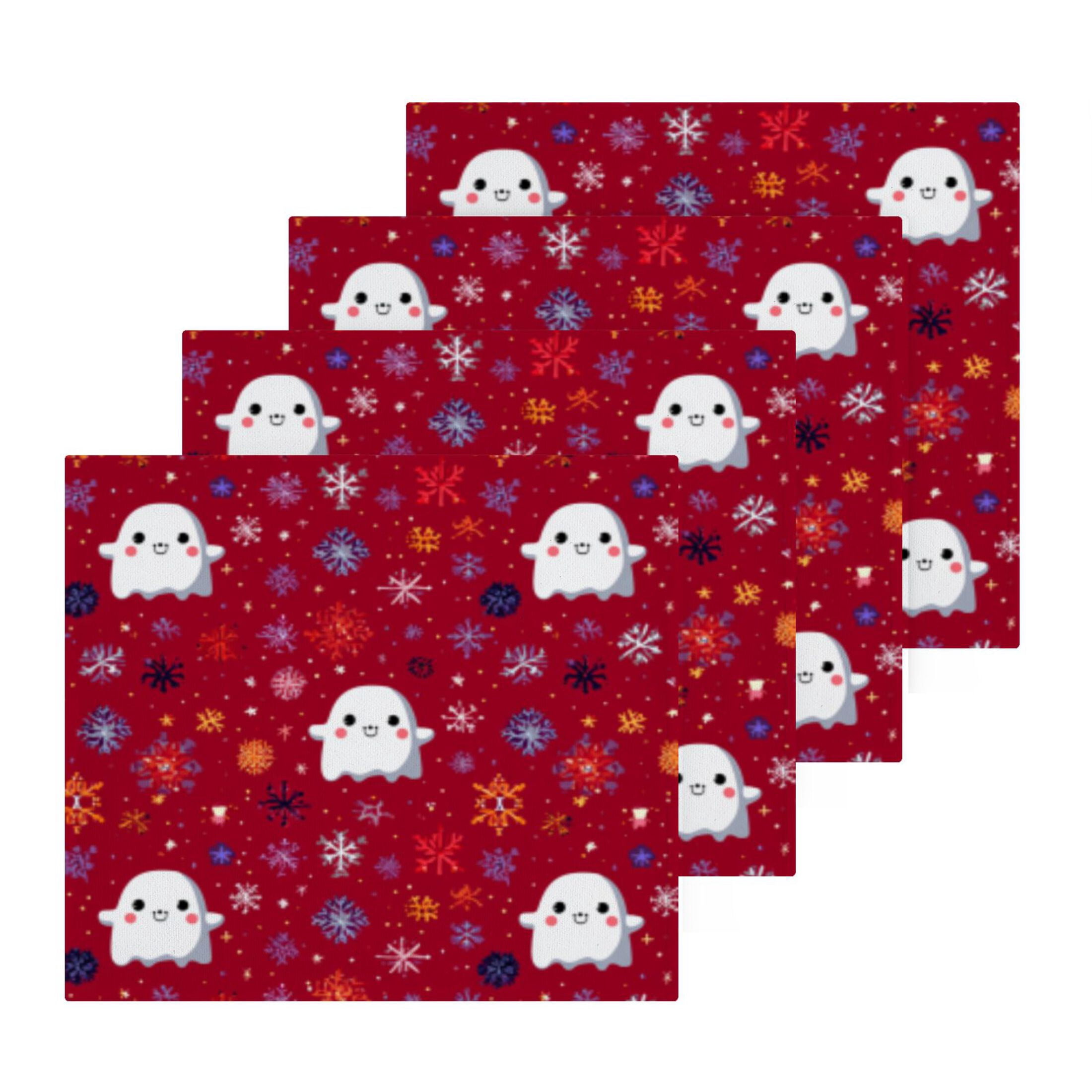 BZSMCE Towel Cotton Face Towel Soft Hand Towels Fashion Red Ghostly ...