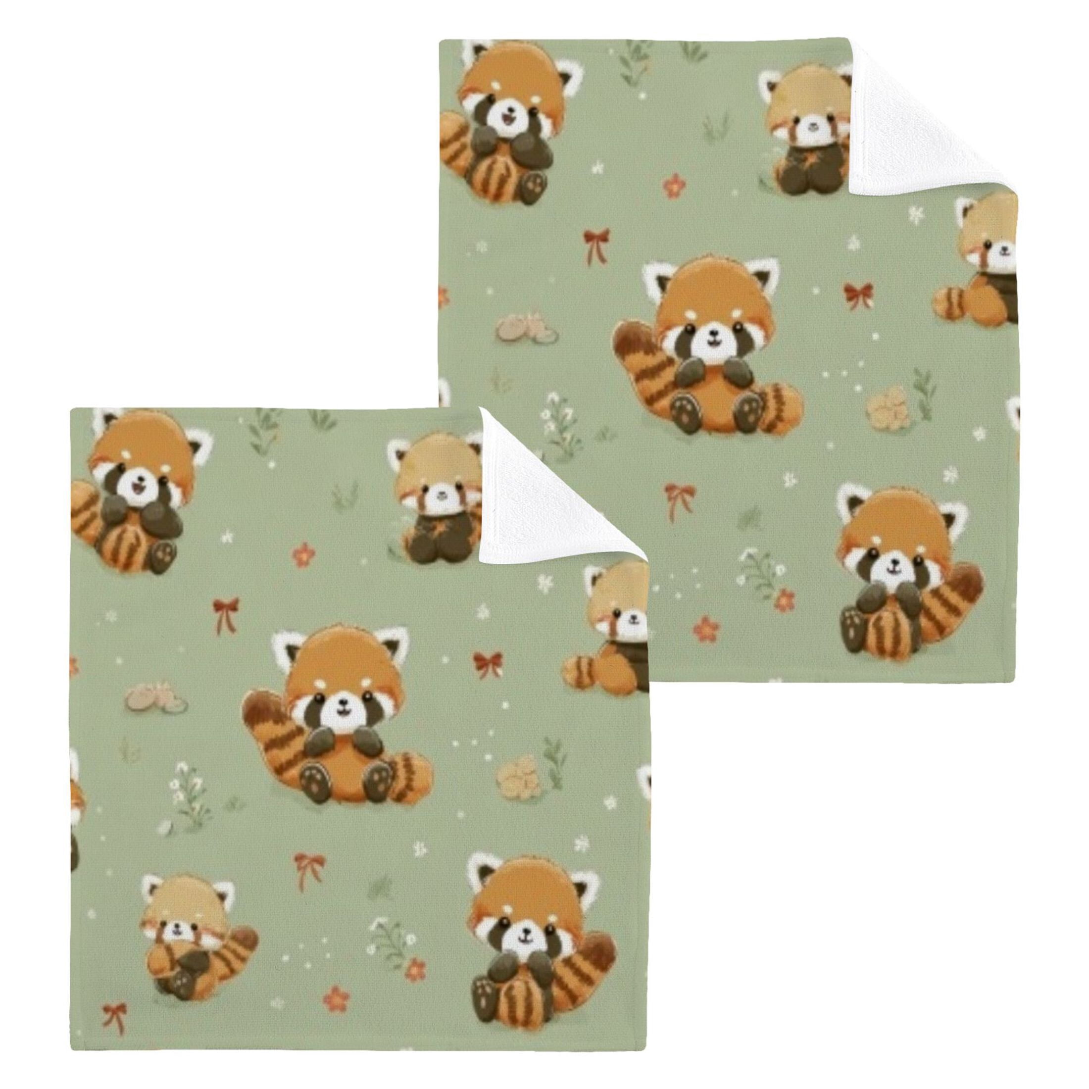 BZSMCE Towel Cotton Face Towel Soft Hand Towels Fashion Snuggly Red ...