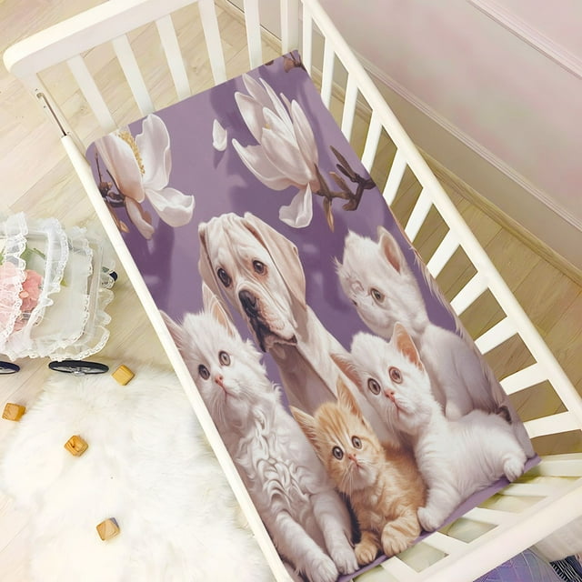 BZSMCE Ultra Soft Fitted Microfiber Crib Sheets for Newborn Baby Boys ...