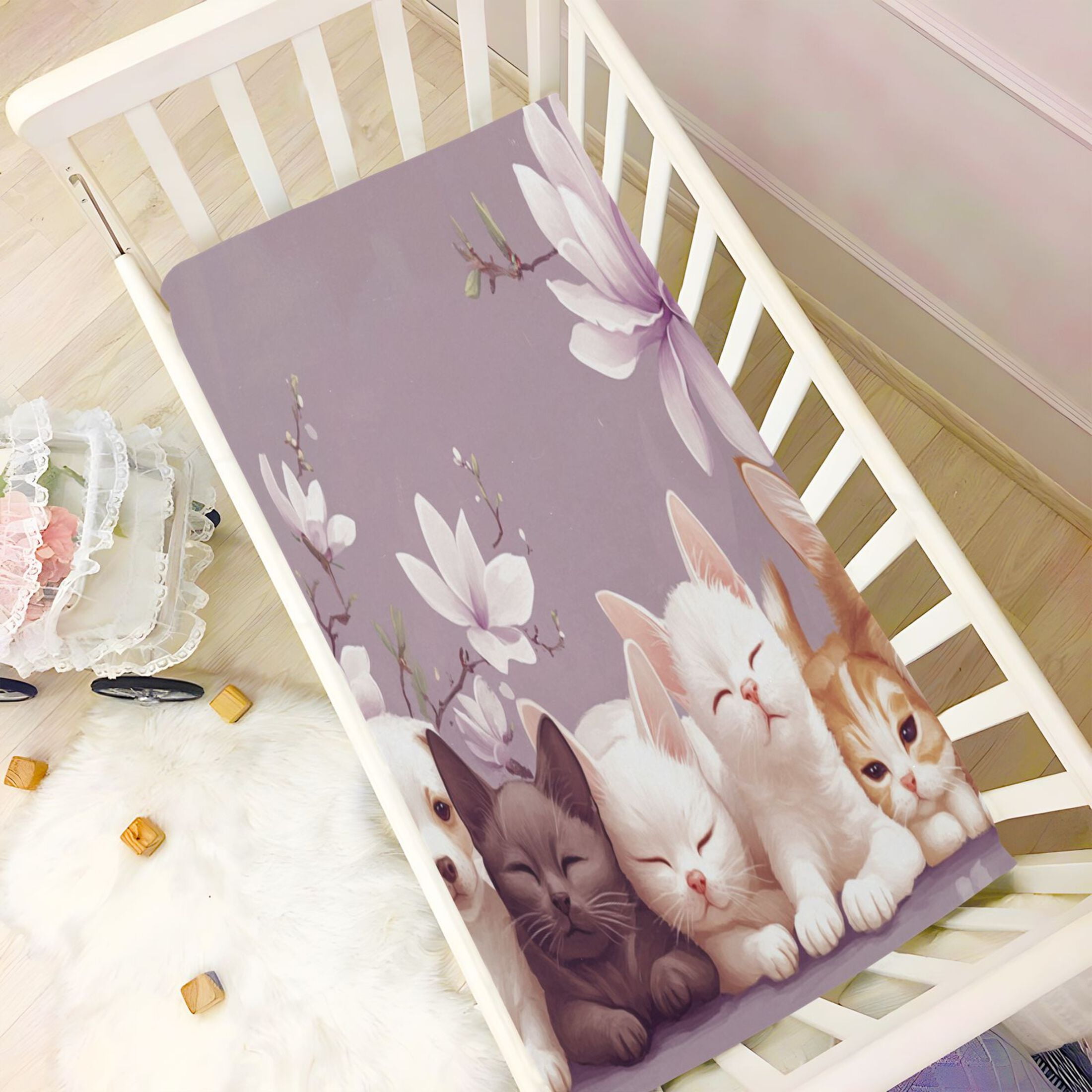 BZSMCE Ultra Soft Fitted Microfiber Crib Sheets for Newborn Baby Boys ...