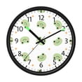BZSMCE Voice Activated LED Night 12in Clock 12in Clock with Cartoon ...