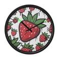 BZSMCE Voice Activated LED Night 12in Clock 12in Clock with Cute ...
