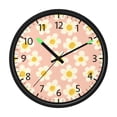 BZSMCE Voice Activated LED Night 12in Clock 12in Clock with Daisy ...