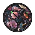 BZSMCE Voice Activated LED Night 12in Clock 12in Clock with Flower Moon ...