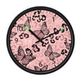 BZSMCE Voice Activated LED Night 12in Clock 12in Clock with Leopard ...