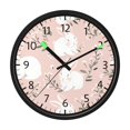 BZSMCE Voice Activated LED Night 12in Clock 12in Clock with White ...