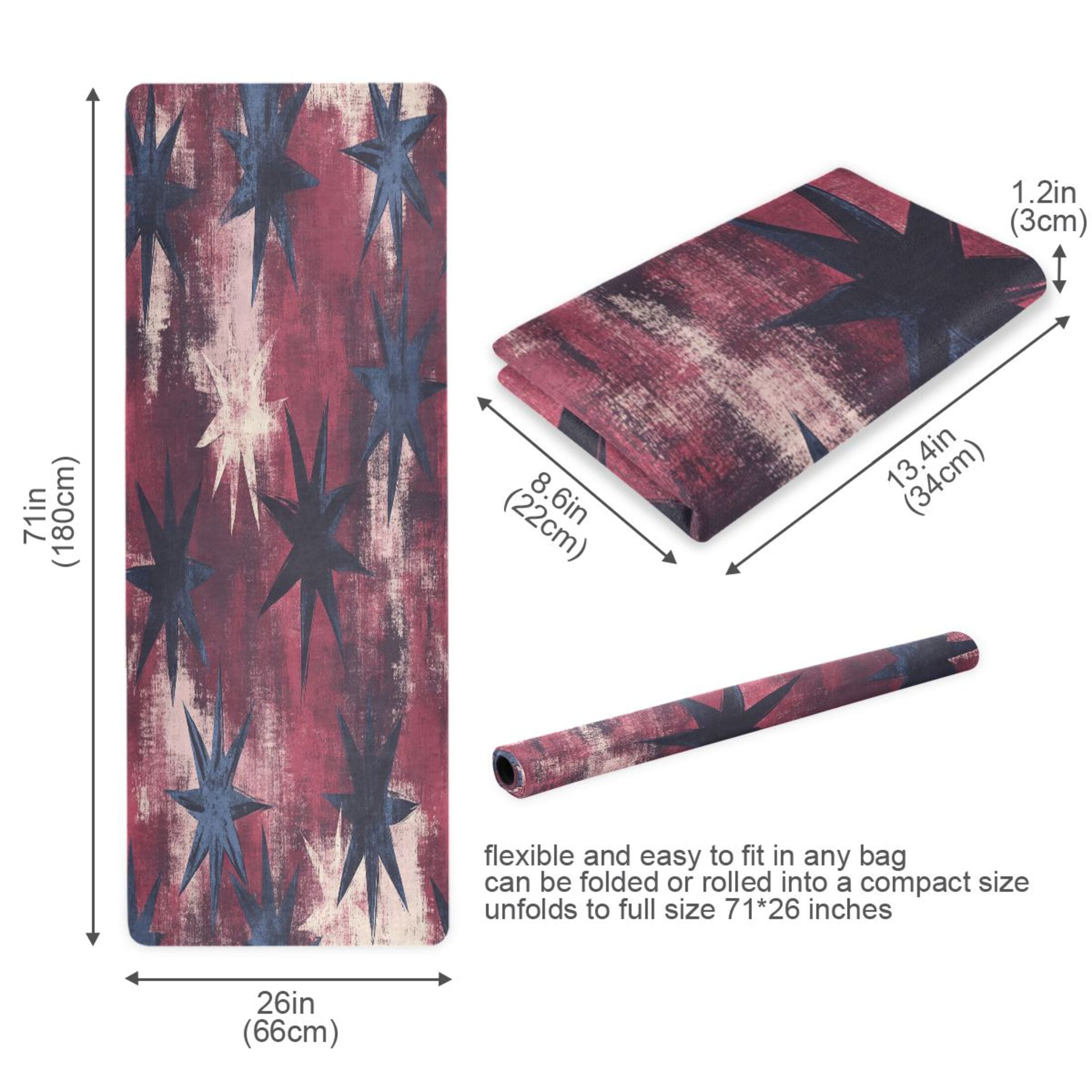 BZSMCE Yoga Mat Women Starry Fitness Mat - Walmart.com