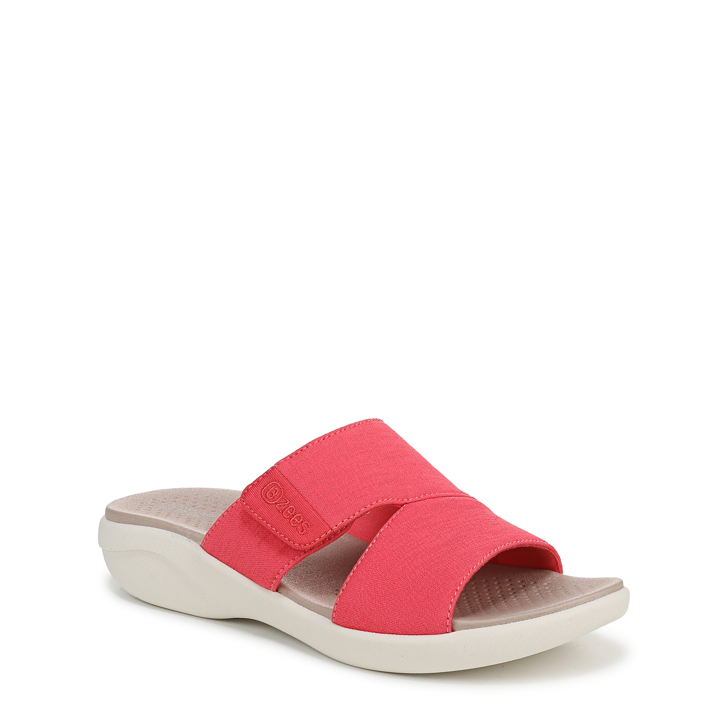 BZees For Lifestride Womens Carefree Slide Sandal - Medium & Wide Width ...