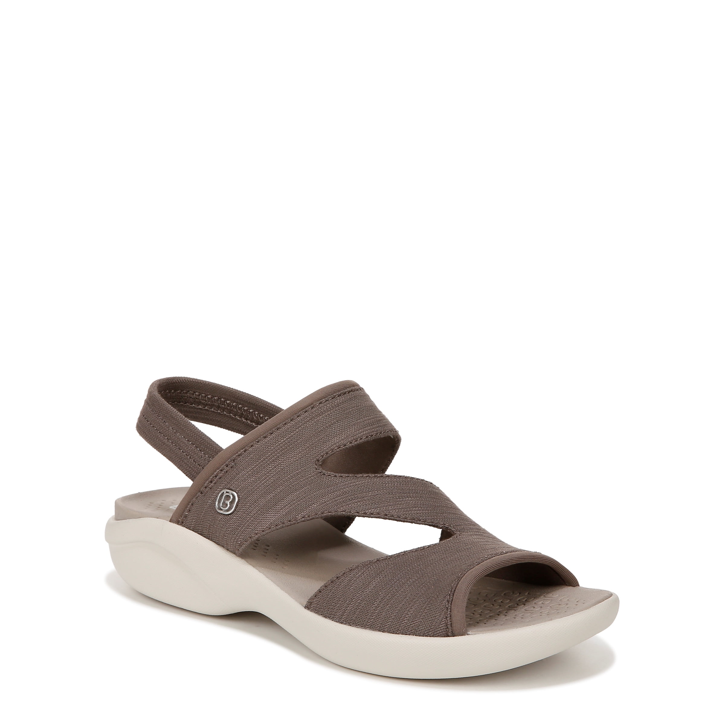 BZees For Lifestride Womens Cleo Machine Washable Comfort Wedge Sandal ...