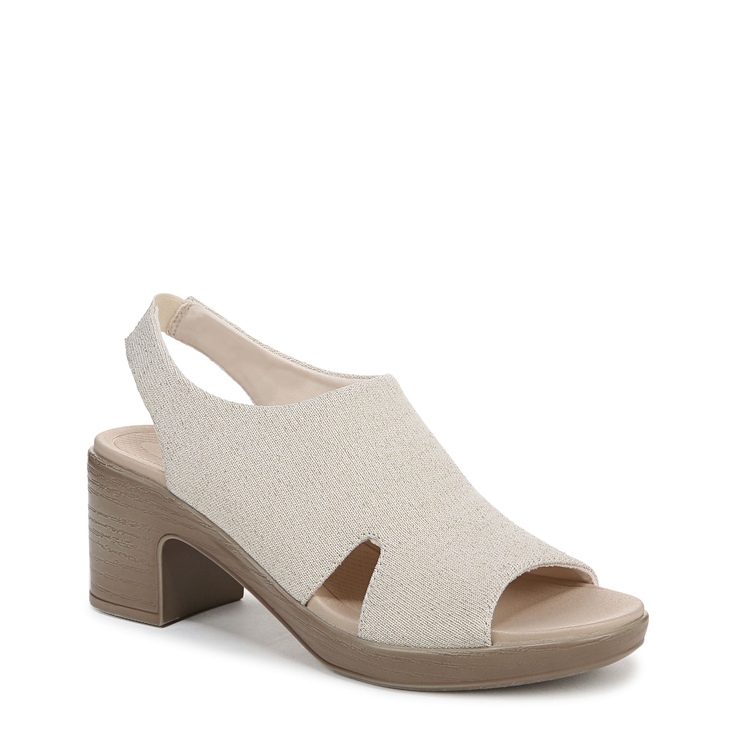 BZees For Lifestride Womens Eden Slingback Strappy Sandals - Medium ...