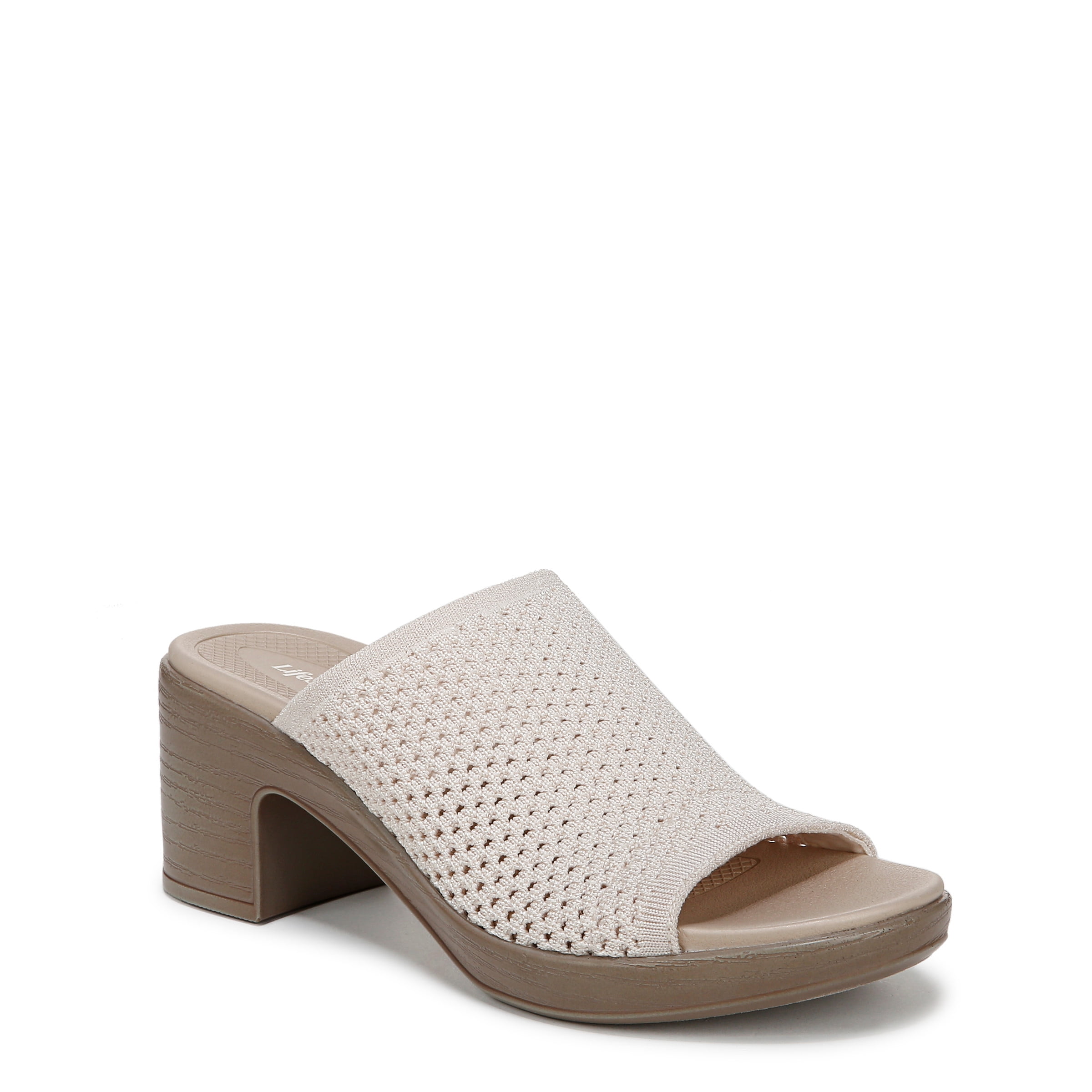 BZees For Lifestride Womens Ella Heeled Sandal - Medium & Wide Width ...